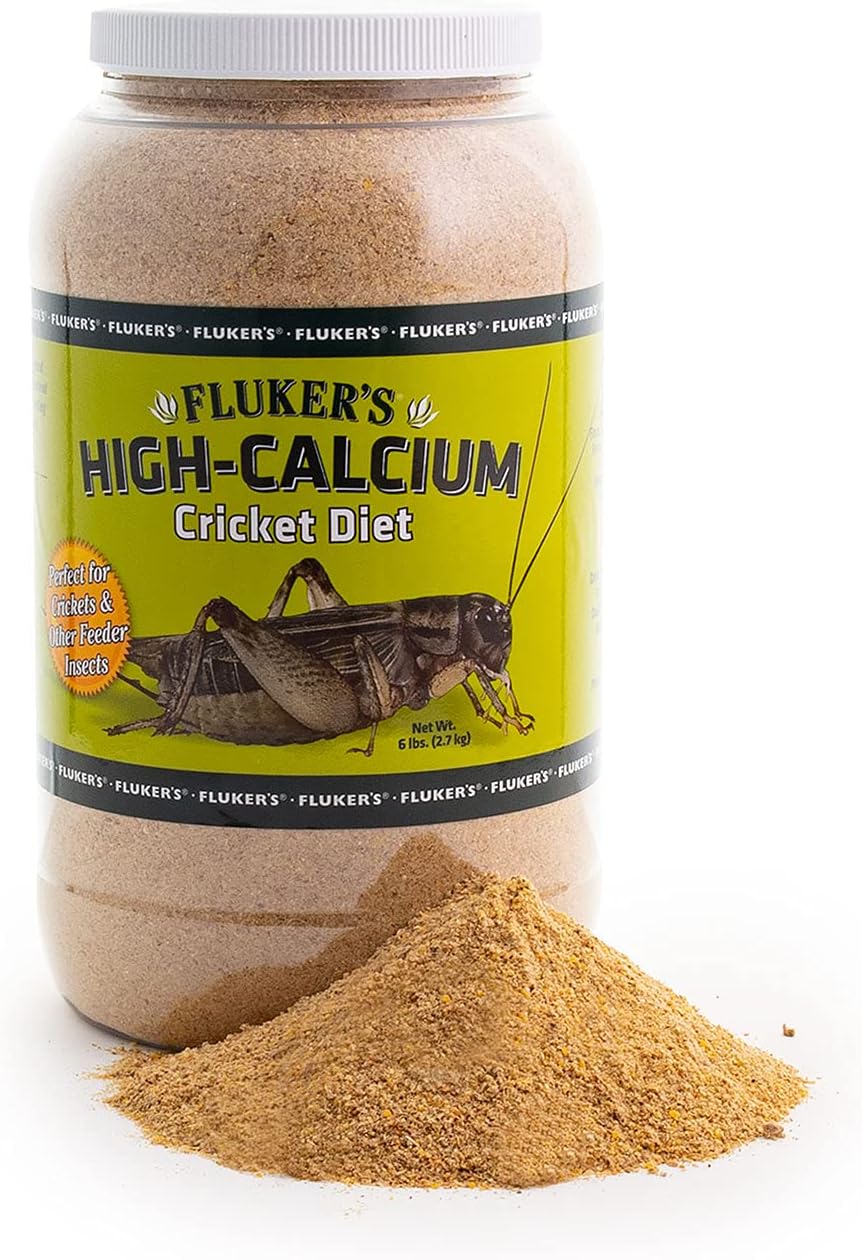 Fluker's High Calcium Cricket Diet 6lb - For Crickets & Other Feeder I