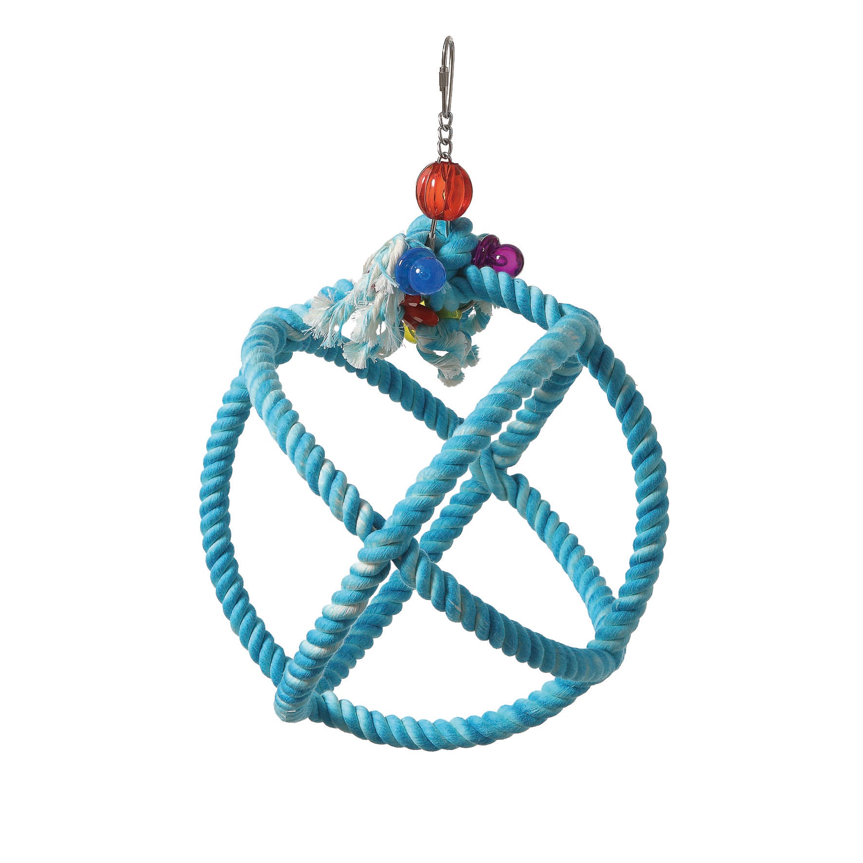 HARI SMART.PLAY Enrichment Parrot Toy - Roper Orbiter Perch n Swing