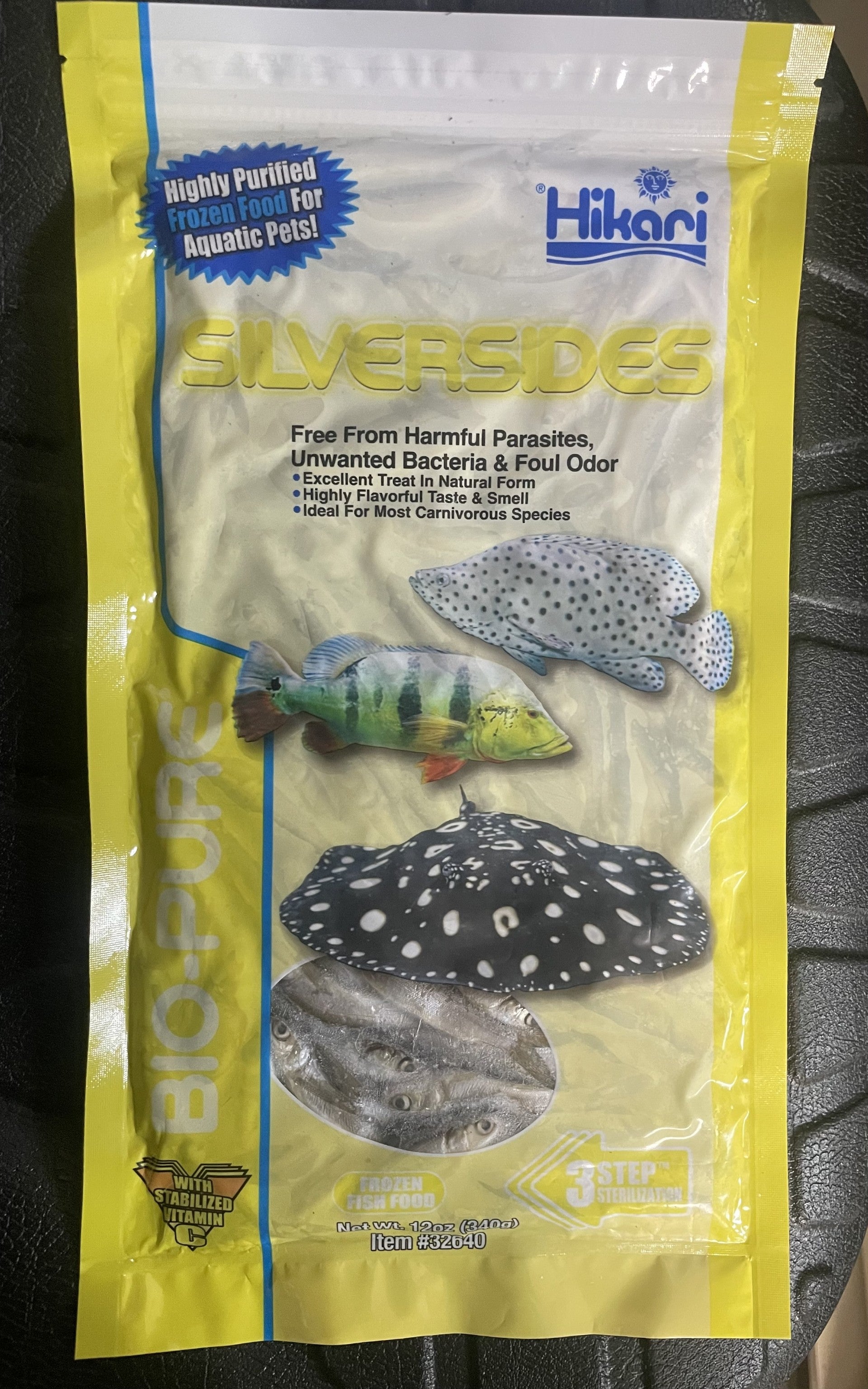 Hikari Frozen Silversides 12 oz.