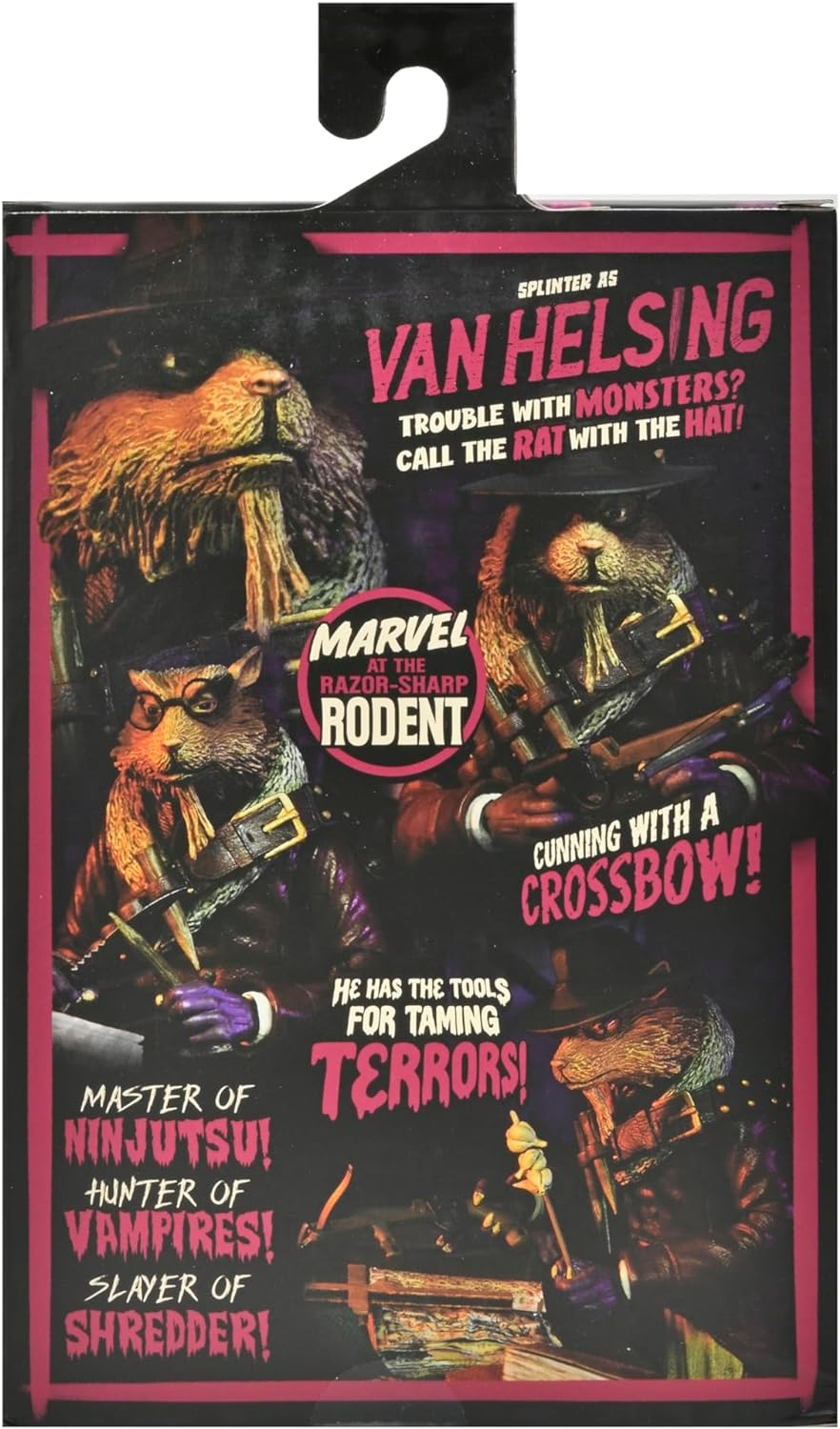 NECA - Universal Monsters vs TMNT - Splinter As Van Helsing Ultimate 7