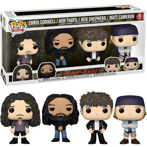 POP! ROCKS #4 - SOUNDGARDEN SET POP FUNKO Collectible Figure