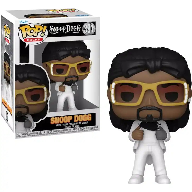 POP! ROCKS #391 - SNOOP DOOG - POP FUNKO Collectible Figure