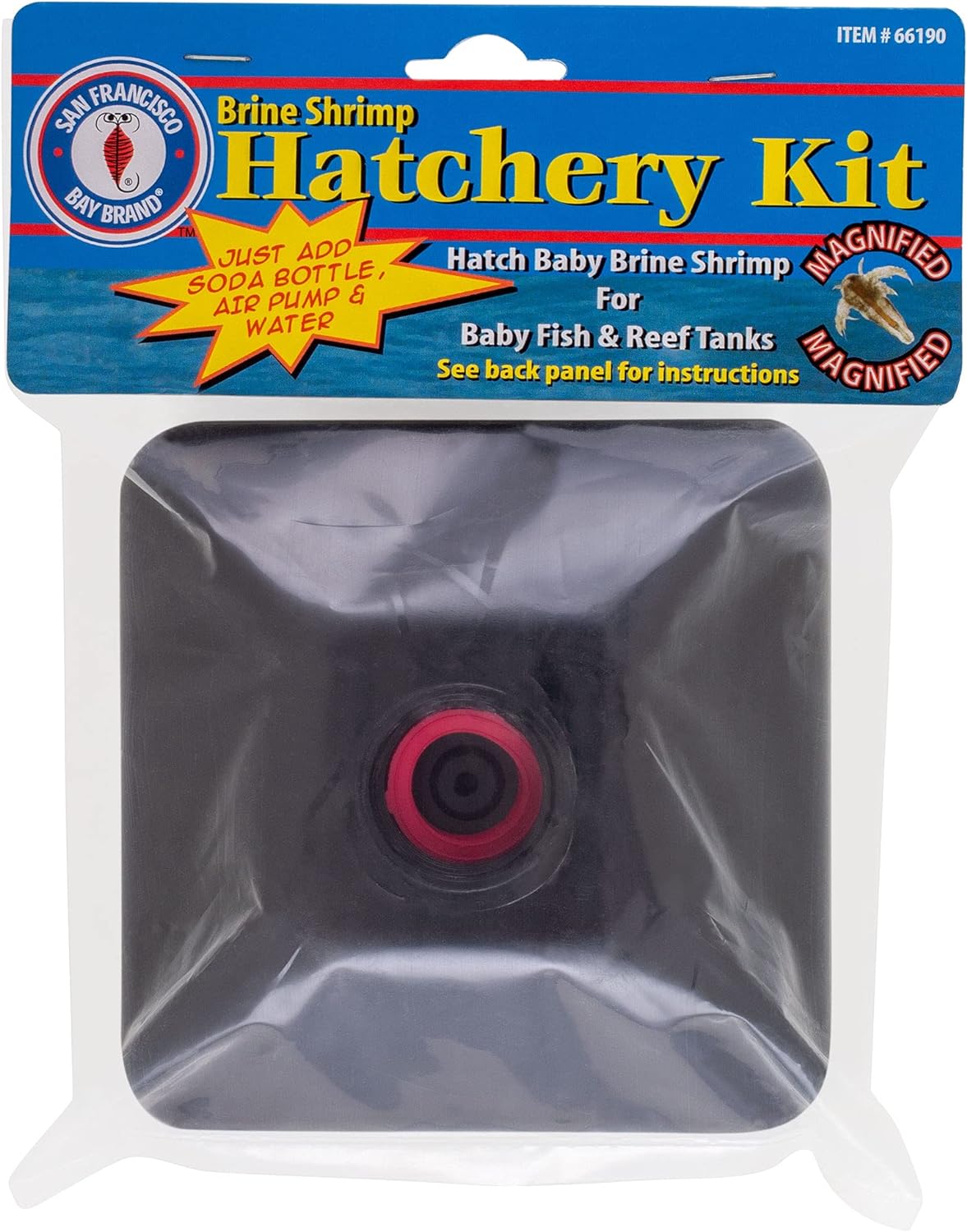 SAN FRANCISCO BAY BRAND BRINE SHRIMP HATCHERY KIT (Pack of 3) - 0.74 o