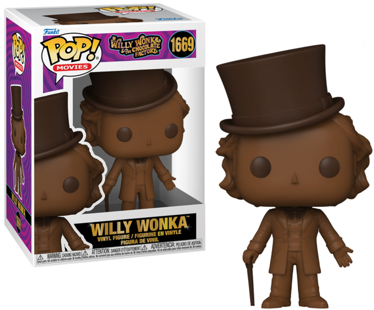 Pop Funko Movies Willy Wonka Chocolate (Scented) Collectable Vinyl Fig