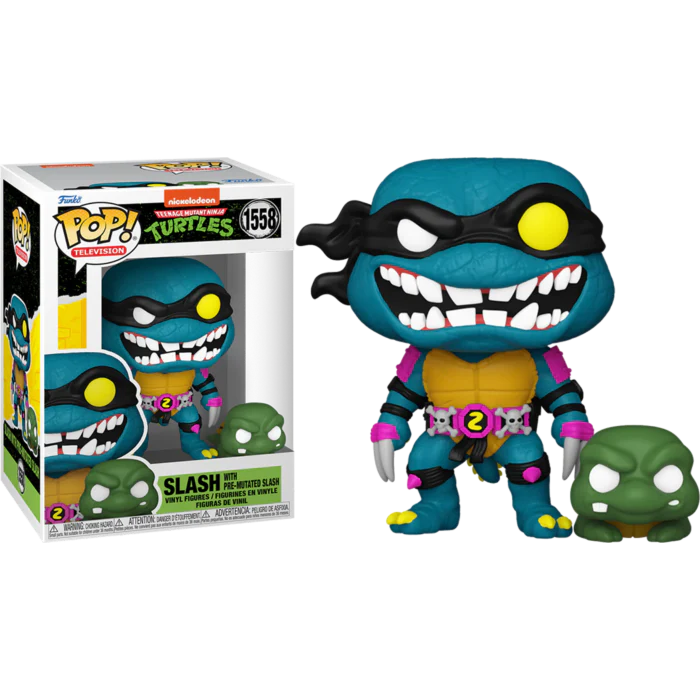 POP! Television #1558 - TMNT slash with pre-mutated slash - POP FUNKO