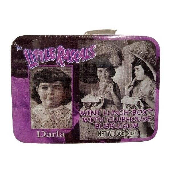 Little Rascals Vintage Darla Mini Collectible Lunchbox Tin with Clubho