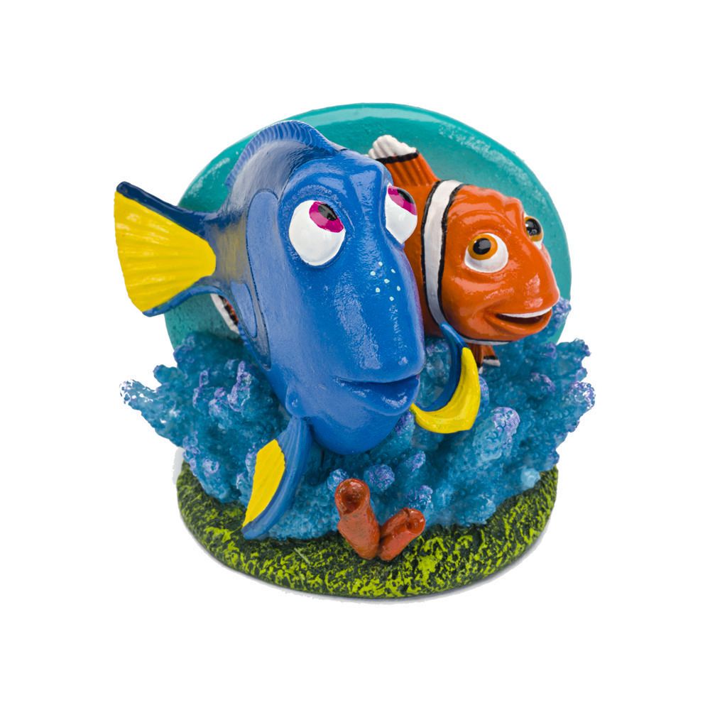 PENN-PLAX FINDING NEMO DORY & MARLIN 4" AQUARIUM ORNAMENT