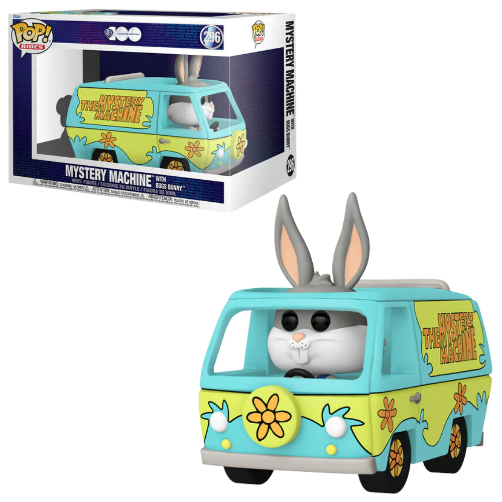 POP! RIDES #296 100th Anniversary - "Deluxe Mystery Machine W/ Bugs Bu