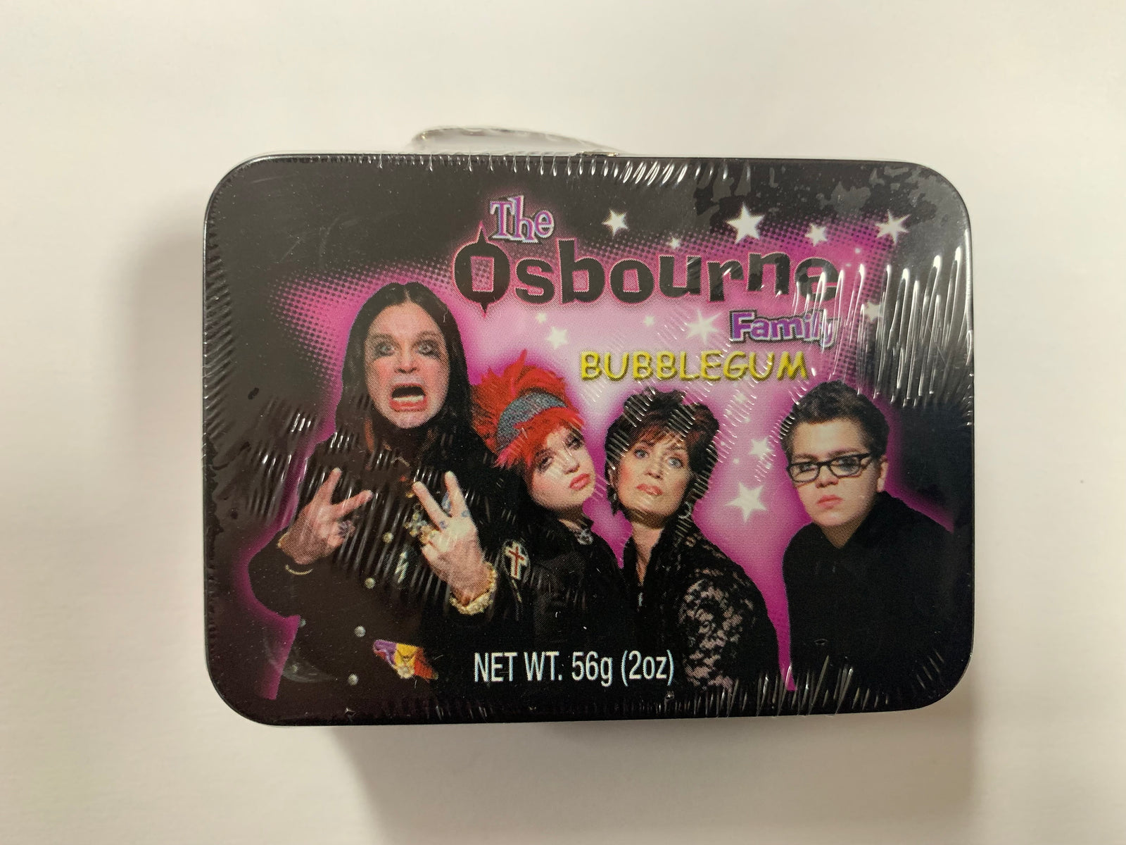 The Ozzy Osbourne Family Vintage Mini Collectible Lunchbox Tin with Gu