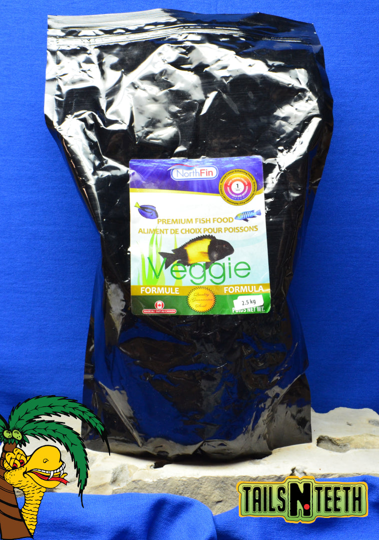 NorthFin Veggie Formula - 1mm Pellet 2.5kg - Premium Fish Food - Made